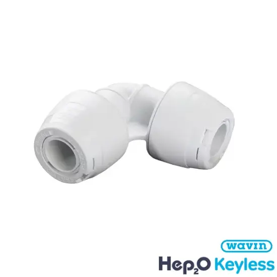 Hep2O 28mm Elbow 90' KeyLess | My Website